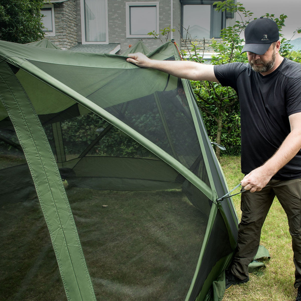 6 Person Pop up Screen Tent | EVER ADVANCED