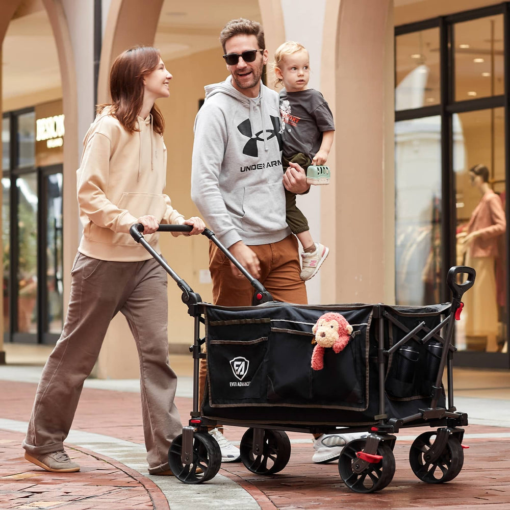 Folding Camping Push Wagon | EVER ADVANCED